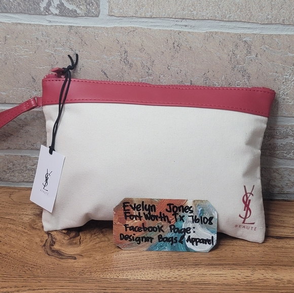 Yves Saint Laurent | Accessories | Ysl Cosmetic Pouch | Poshmark